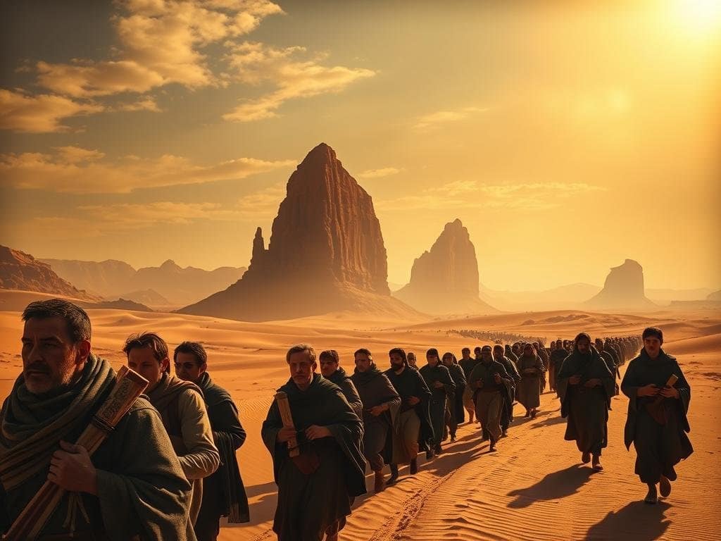 Exodus: A Biblical Chronicle of Miracles, Faith, and Freedom